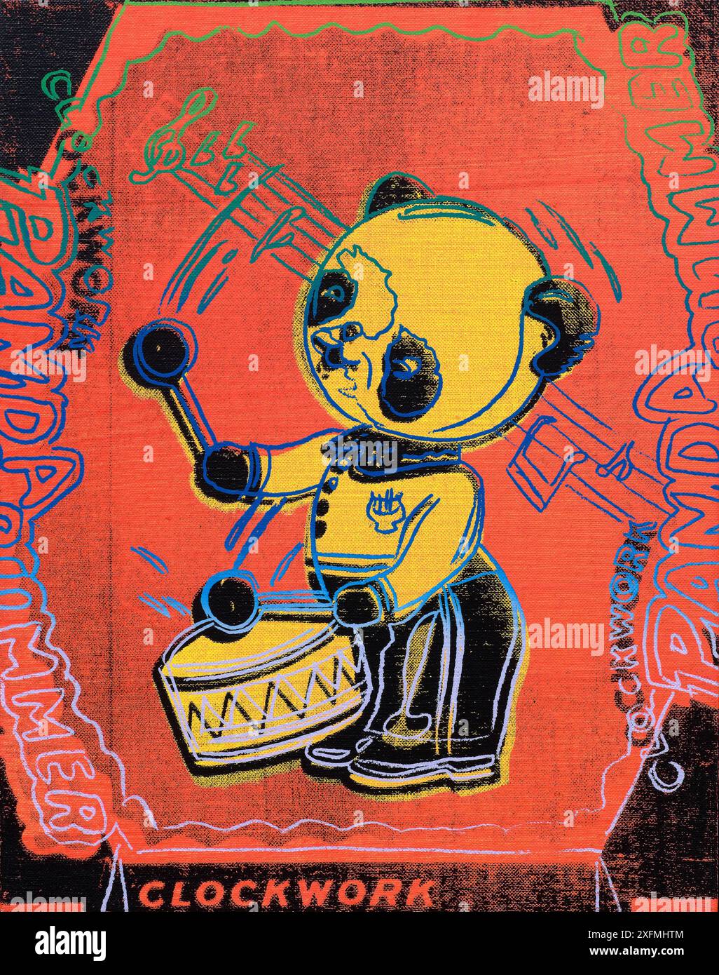 Clockwork Panda Drummer (from Toy Series). Museum: © The Andy Warhol ...