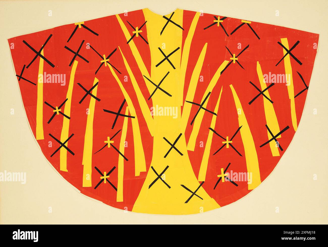 Design for robes worn by priests in the Chapel of the Rosary of the ...
