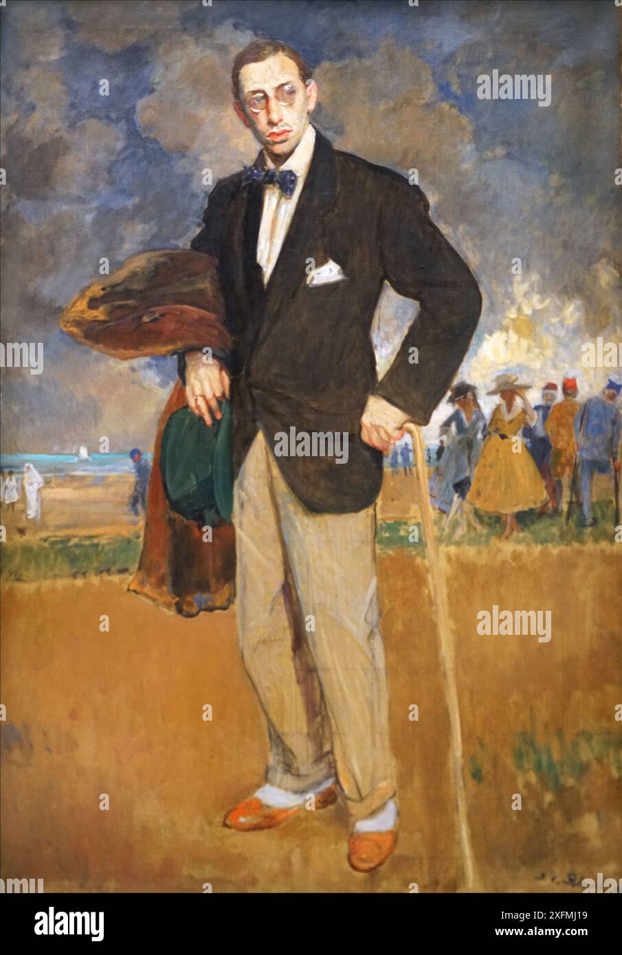 Portrait of the composer Igor Stravinsky (1882-1971). Museum: Musée d ...