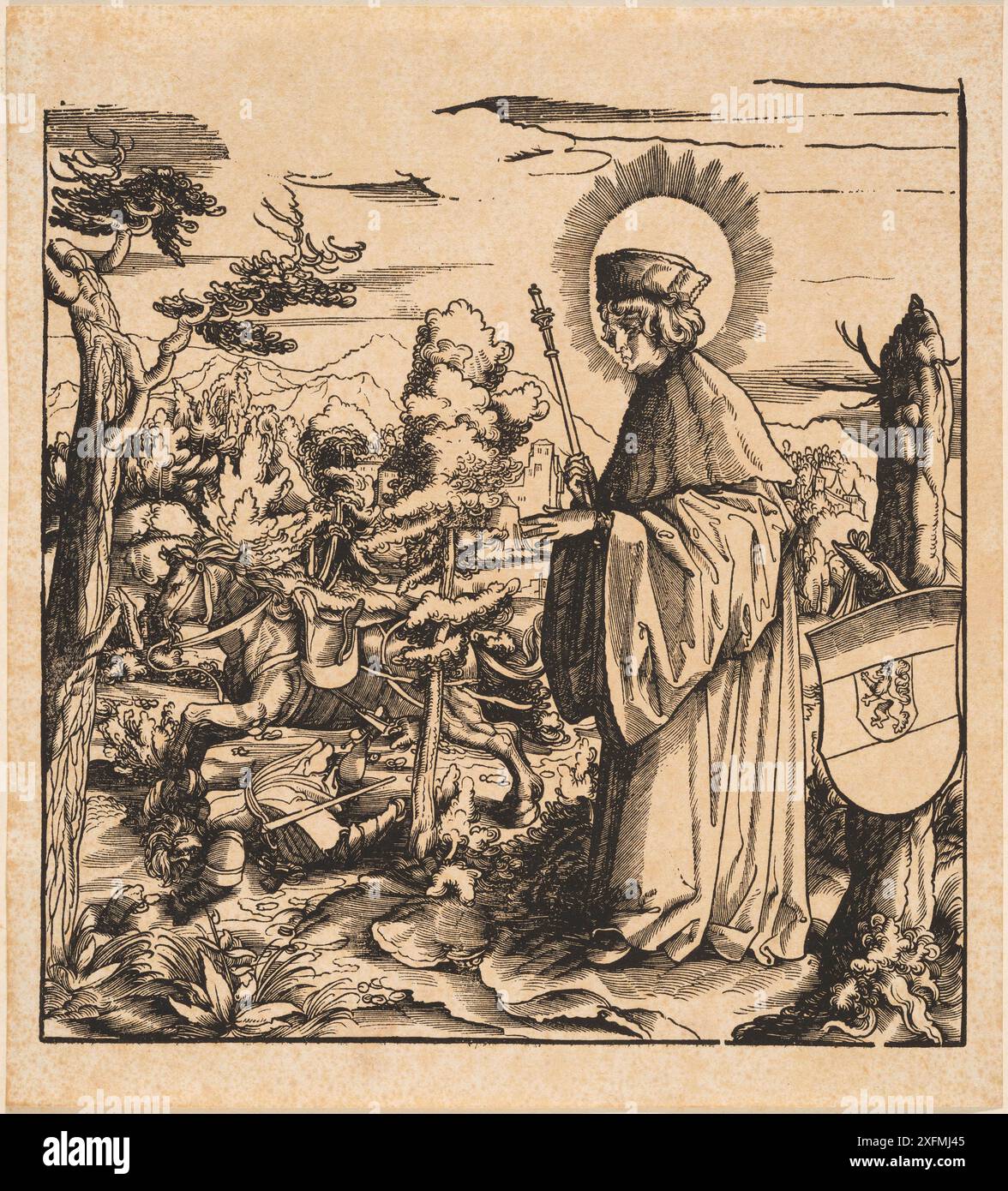 Saint sigebert of austrasia hi-res stock photography and images - Alamy