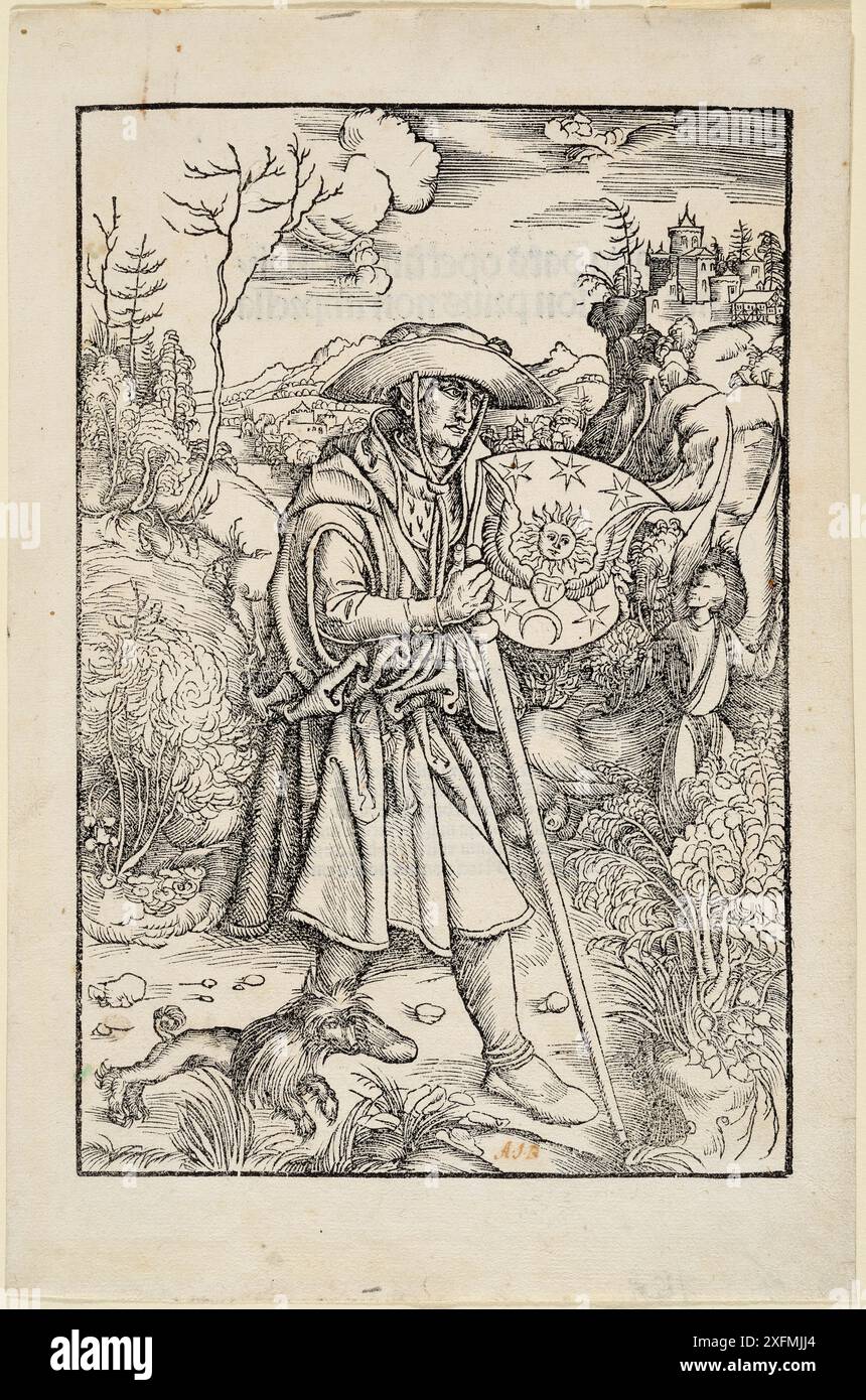Jean Gerson as a pilgrim. Museum: PRIVATE COLLECTION. Author: Albrecht ...