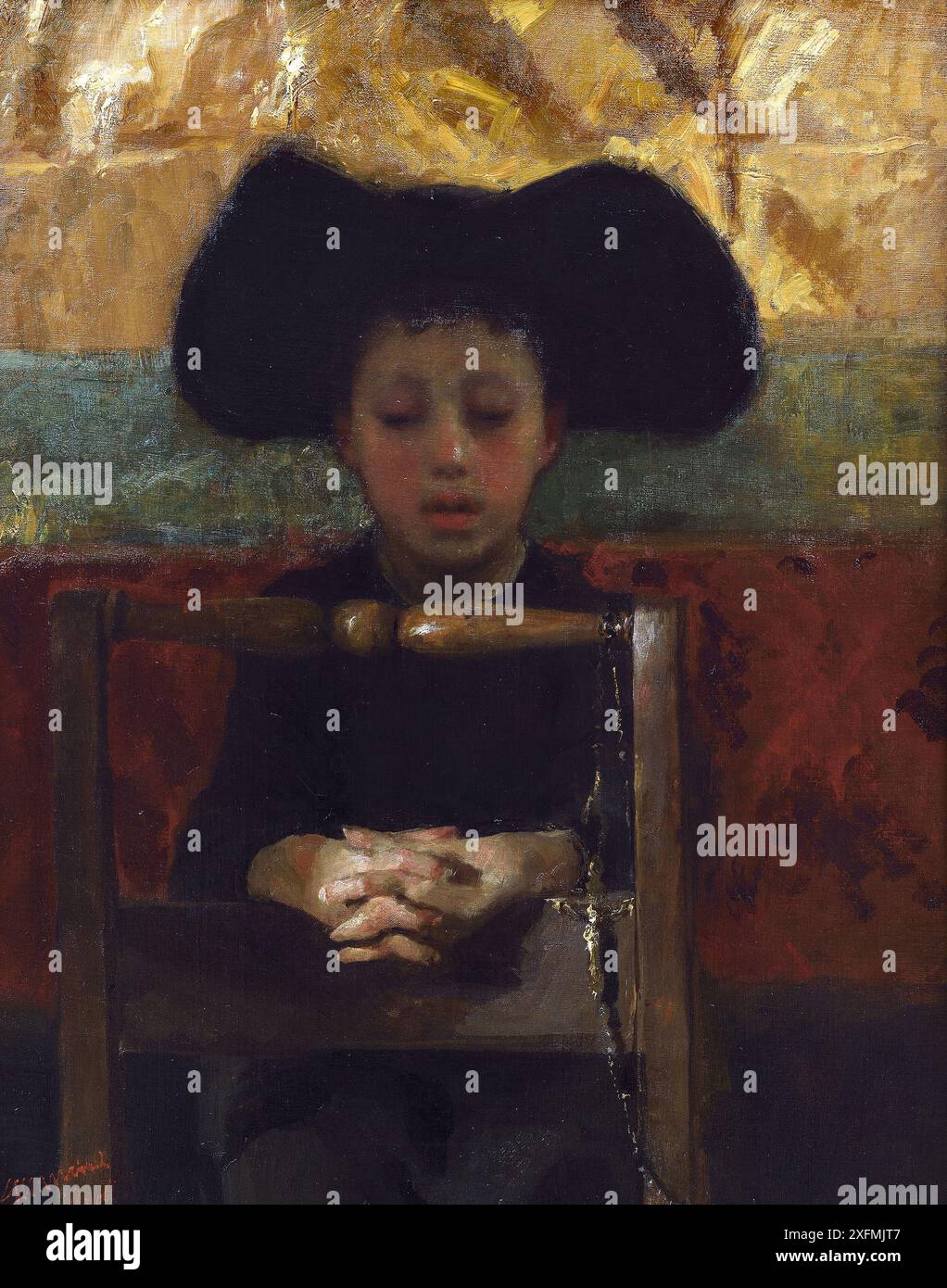 Prevetariello in preghiera (Altar Boy Praying). Museum: Museo dell ...