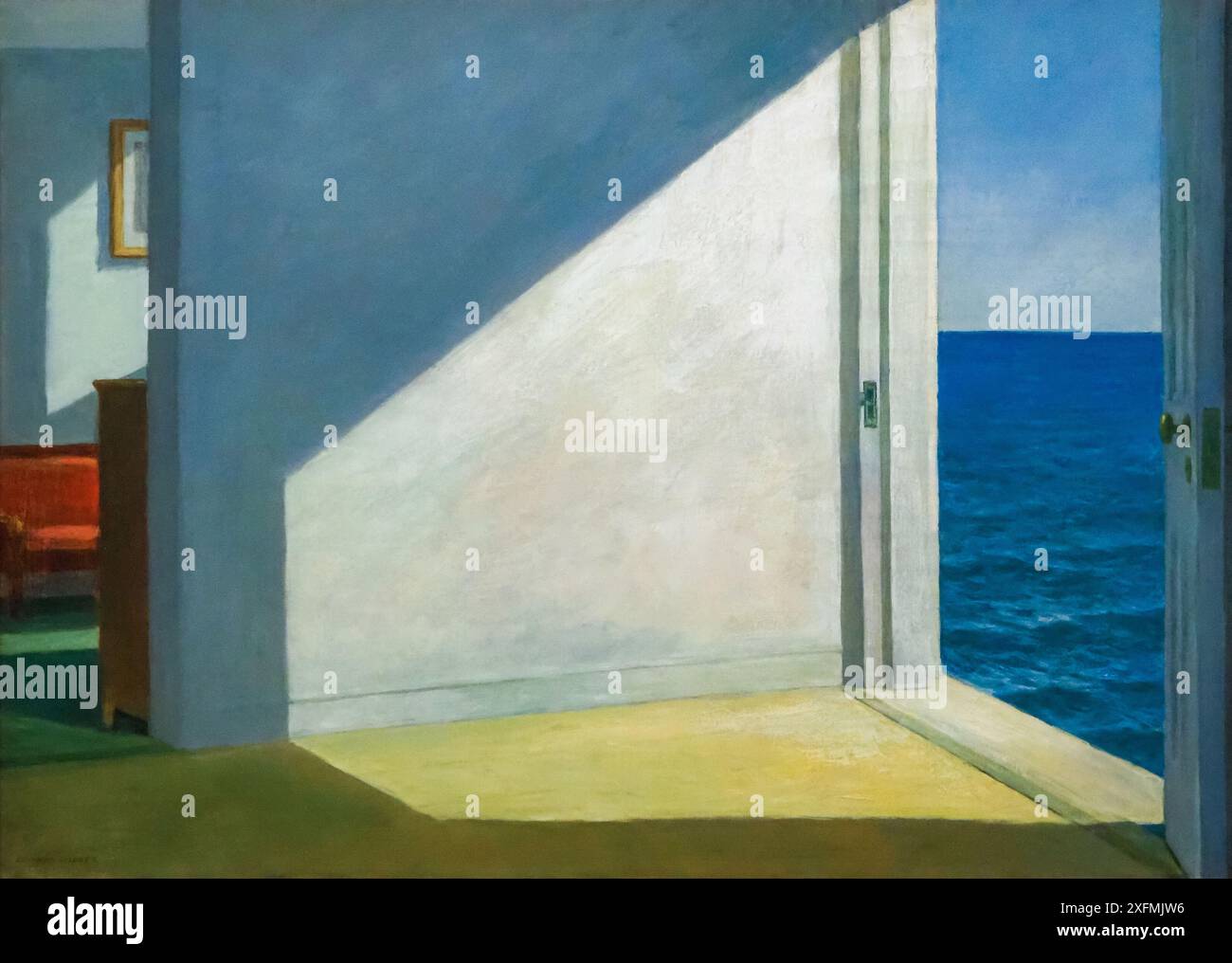 Rooms by the Sea. Museum: YALE UNIVERSITY. Author: EDWARD HOPPER Stock ...