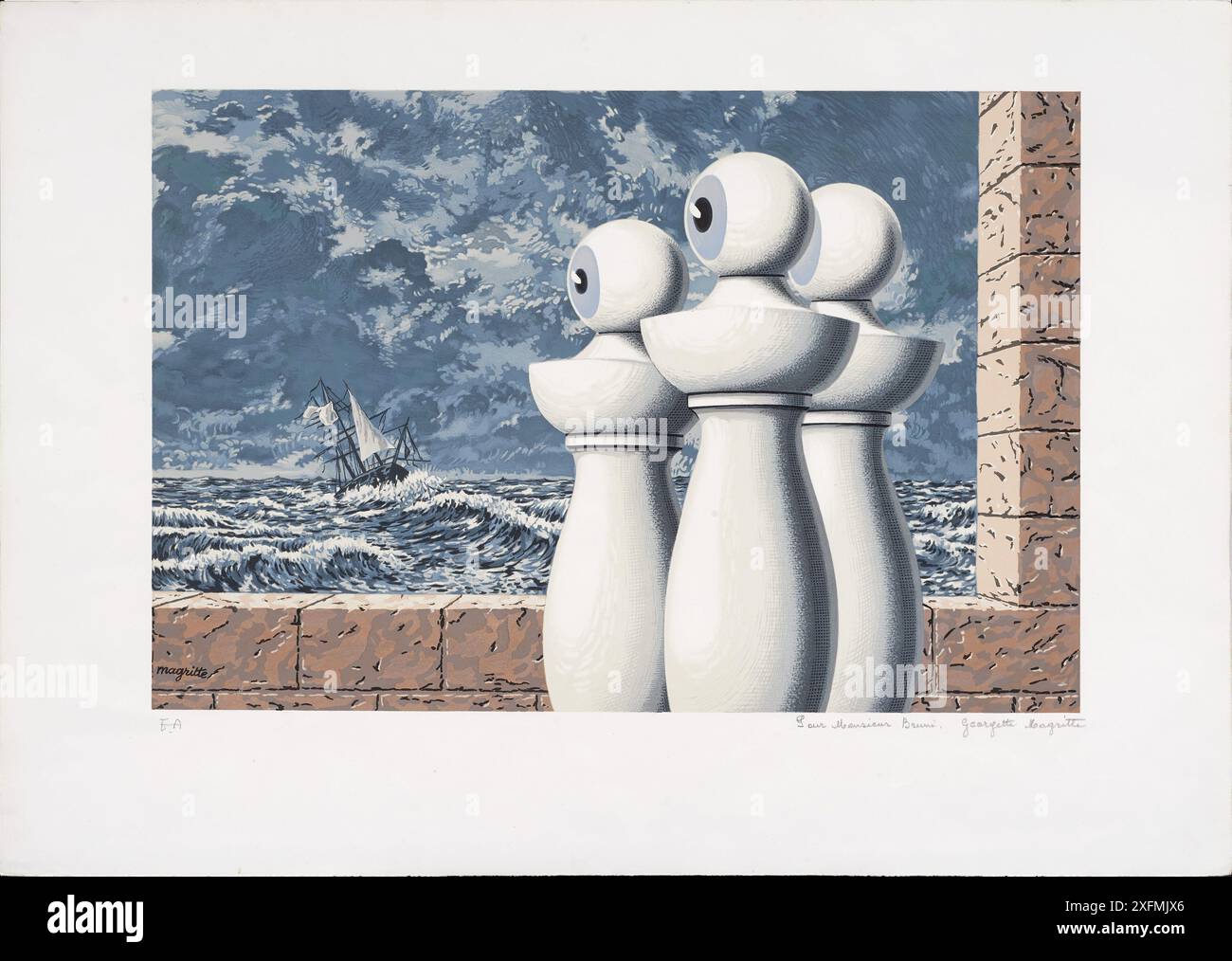 The Difficult Crossing (La traversée difficile). Museum: PRIVATE ...