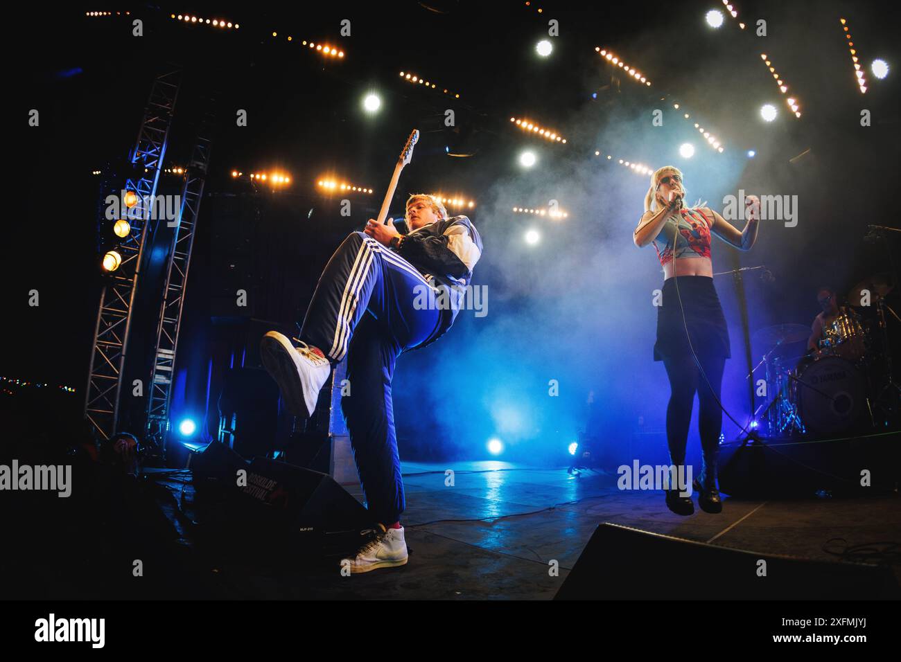 Roskilde, Denmark. 03rd, July 2024. The American punk rock band Snooper ...
