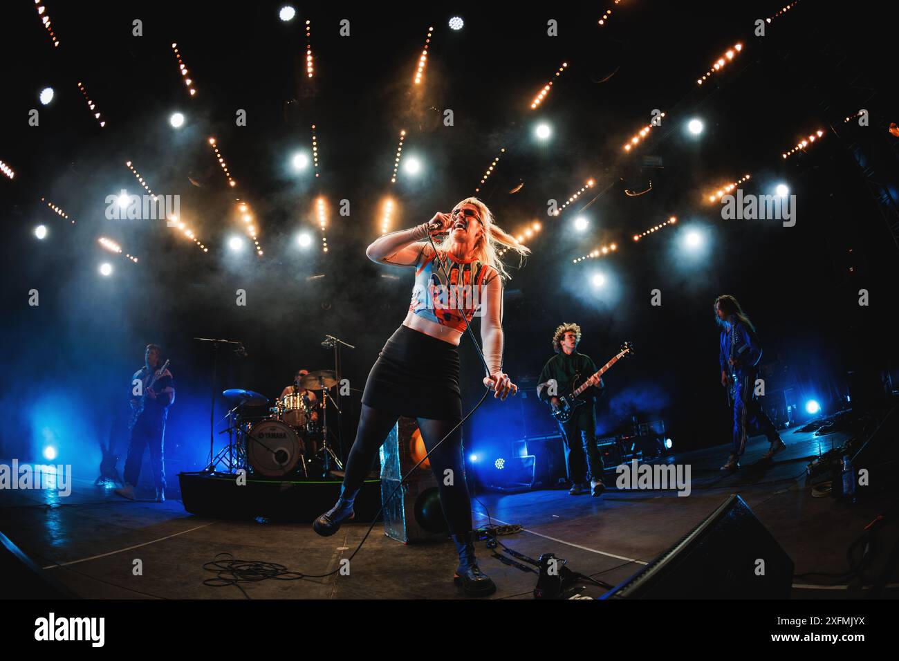 Roskilde, Denmark. 03rd, July 2024. The American punk rock band Snooper ...