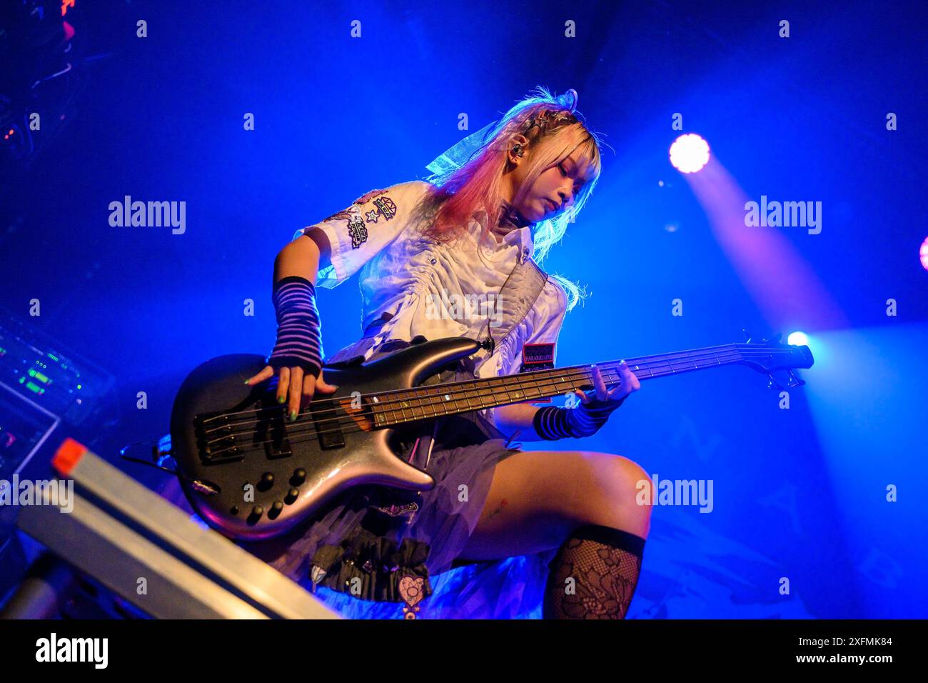 Copenhagen, Denmark. 03rd, July 2024. The Japanese nu metalcore band ...
