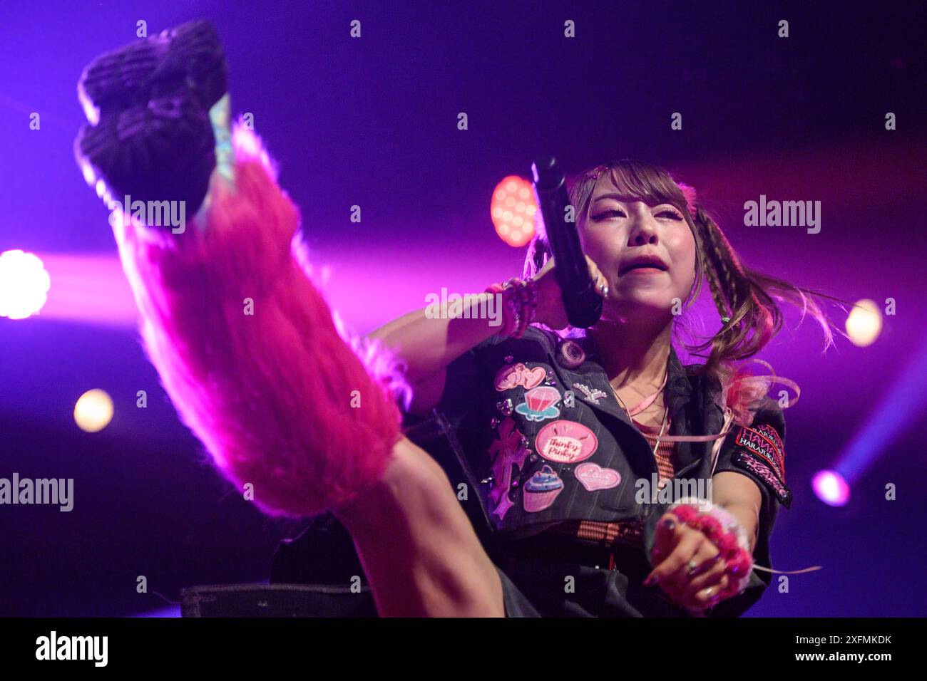 Copenhagen, Denmark. 03rd, July 2024. The Japanese nu metalcore band ...