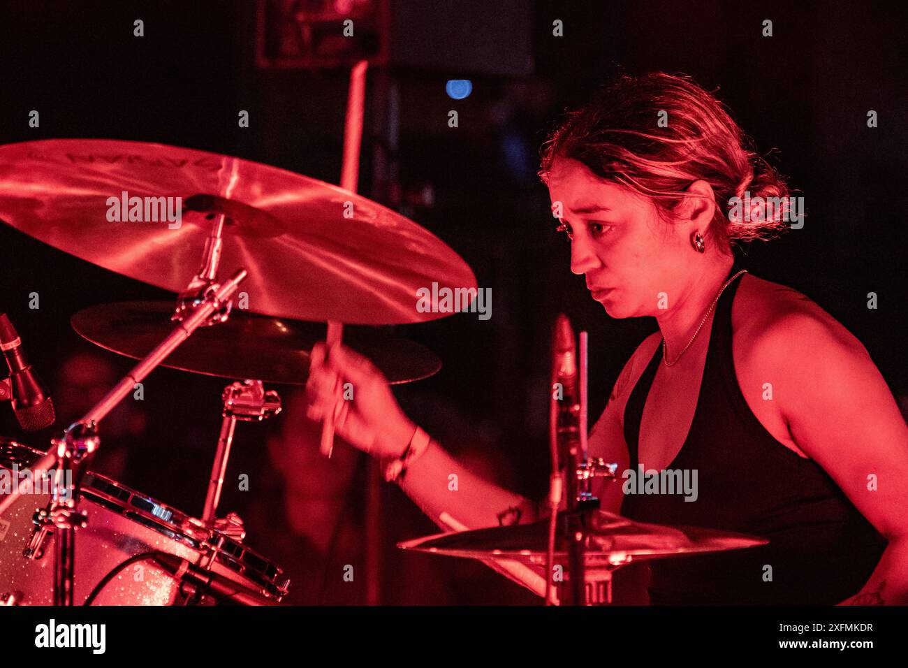 Roskilde, Denmark. 03rd, July 2024. The American black metal duo Ragana ...