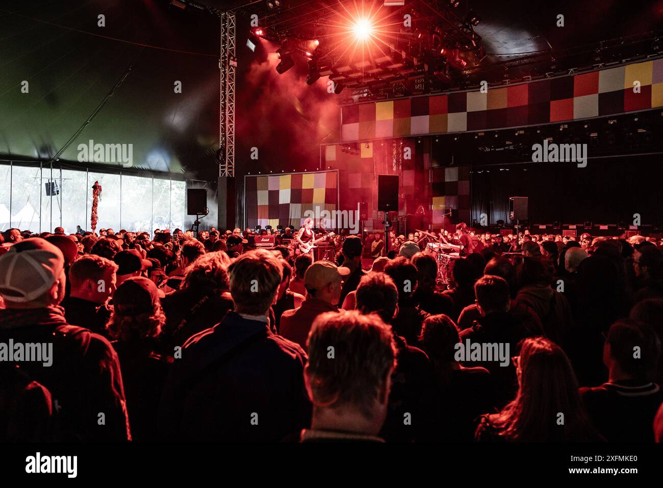 Roskilde, Denmark. 03rd, July 2024. The American black metal duo Ragana ...
