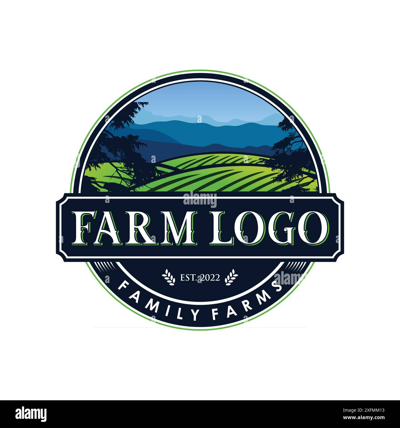 farm vector , agriculture logo vector Stock Vector Image & Art - Alamy