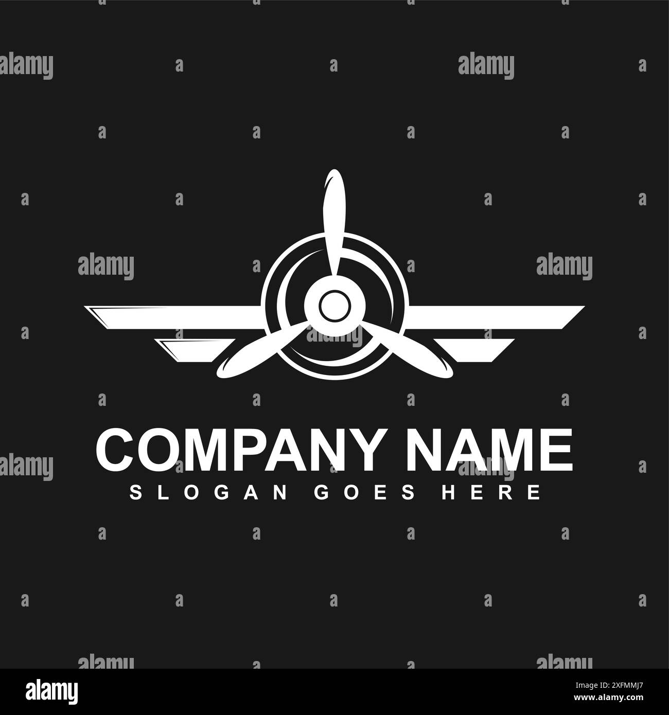 Airplane propeller emblem. Aviators club logo Stock Vector Image & Art ... Airplane propeller emblem. Aviators club logo Stock Vector Image & Art ...