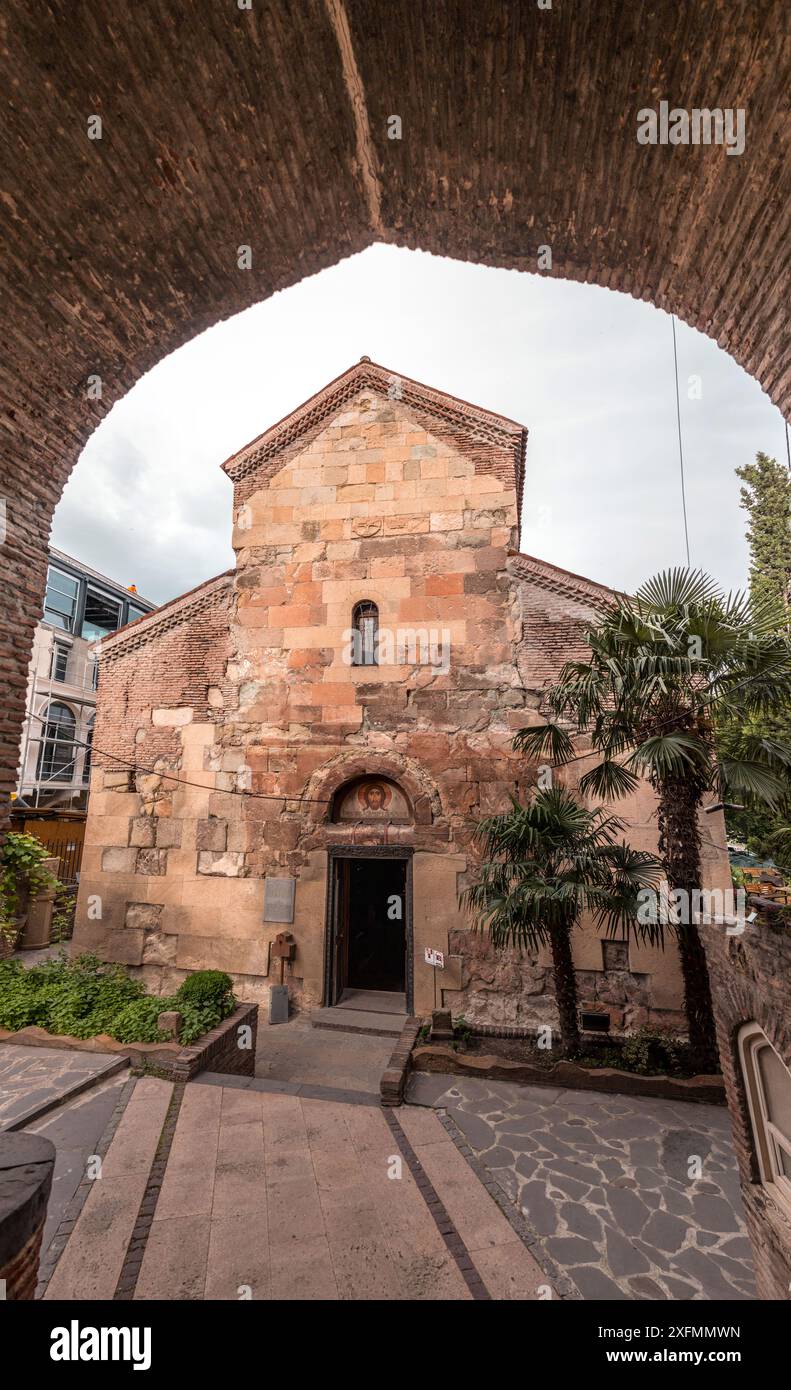 Tbilisi, Georgia - 17 JUNE, 2024: The Anchiskhati Basilica of St Mary ...