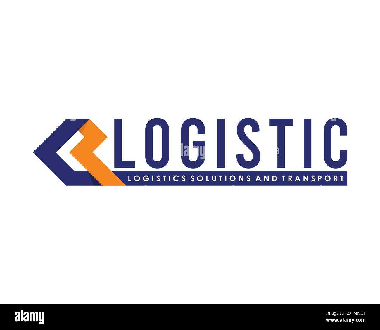 Logistic company with arrow vector logo Stock Vector Image & Art - Alamy