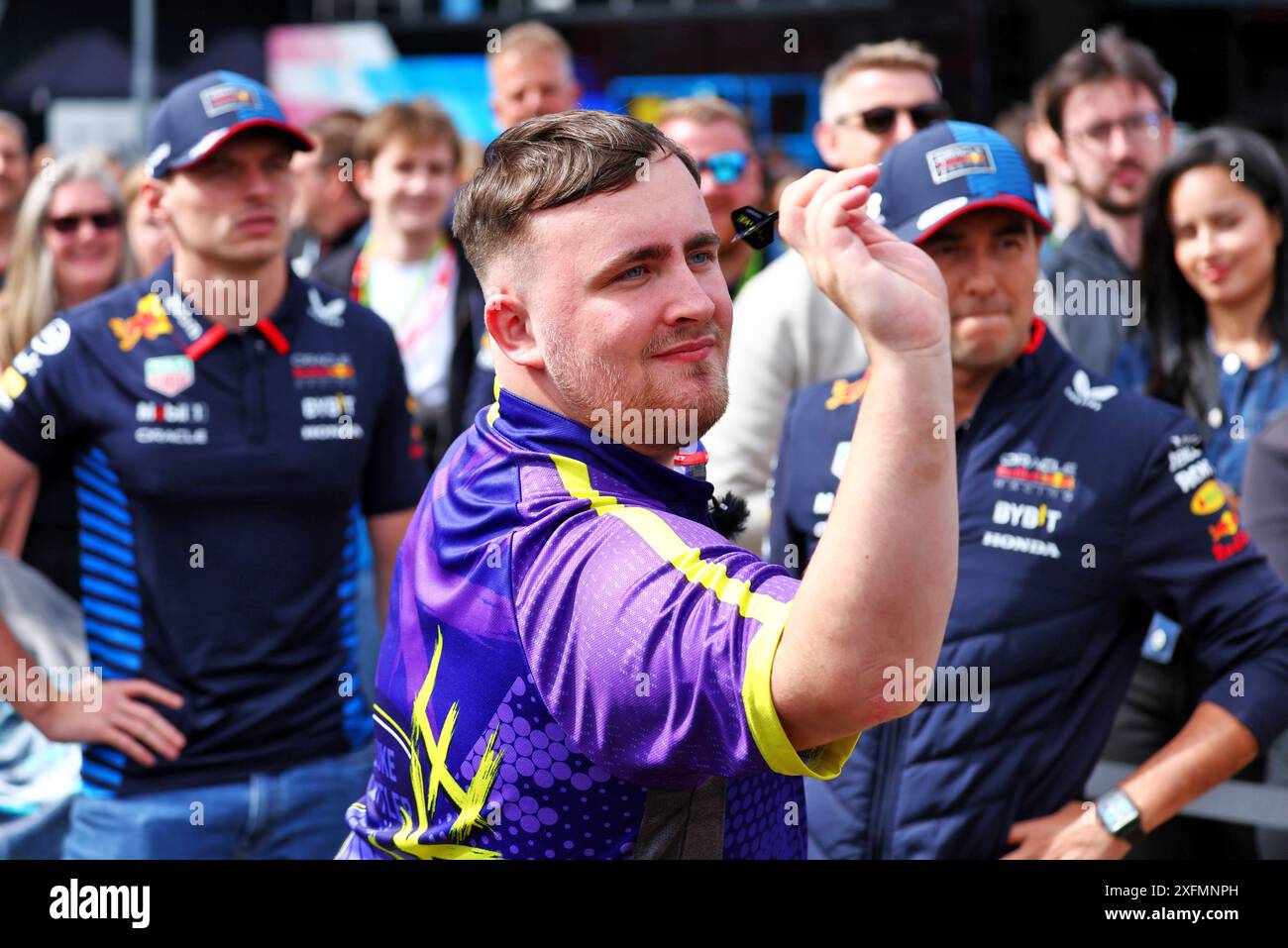 Silverstone, UK. 04th July, 2024. Luke Littler (GBR) Darts Player ...