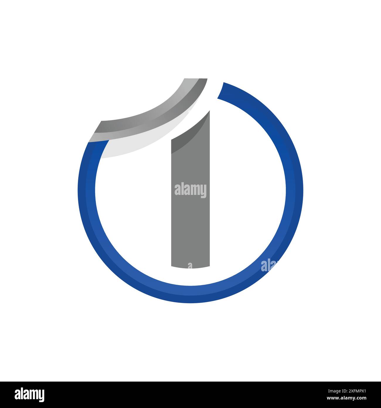 Vector sign number one on the circle Stock Vector Image & Art - Alamy