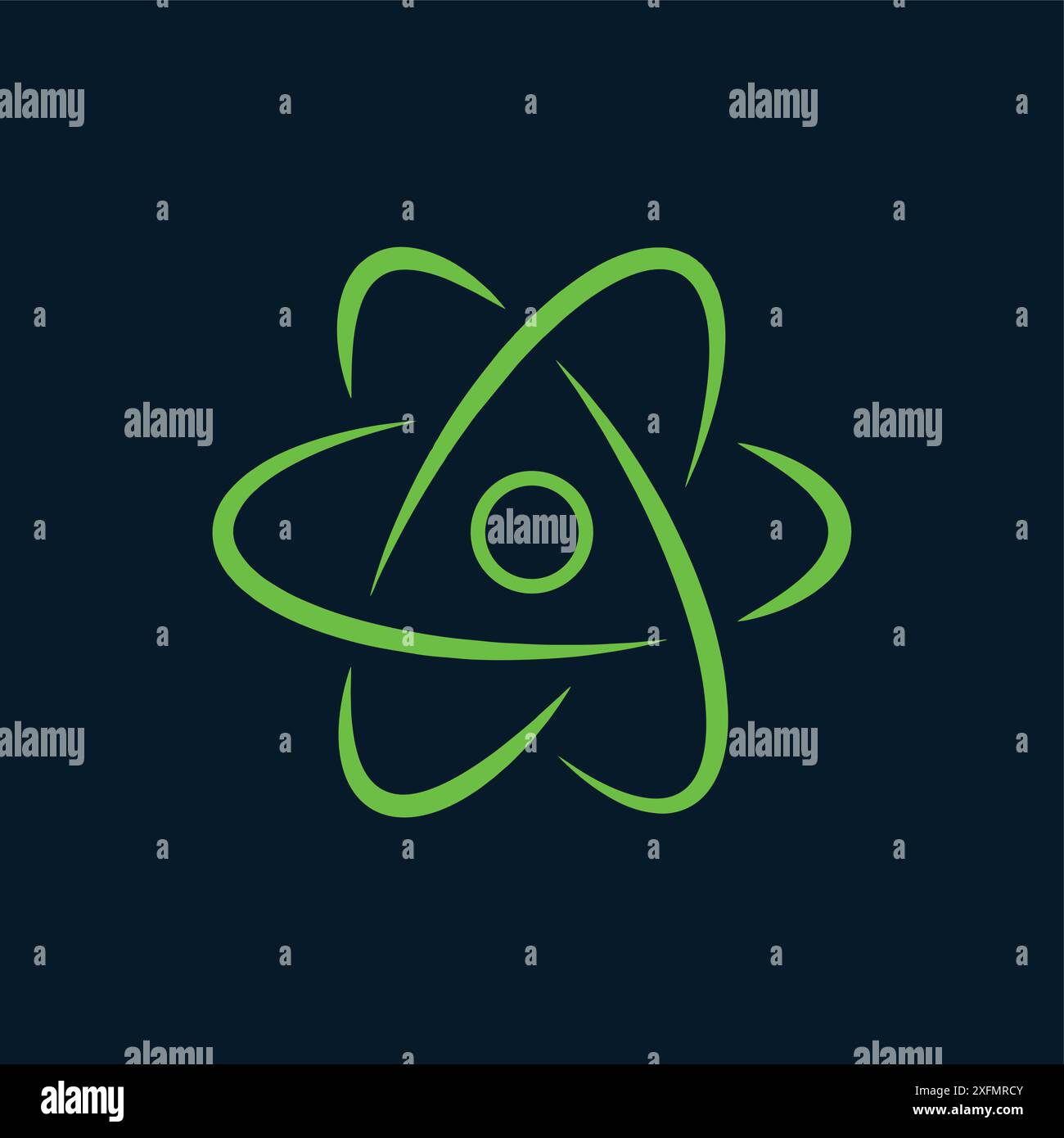 Electron sea model Stock Vector Images - Alamy