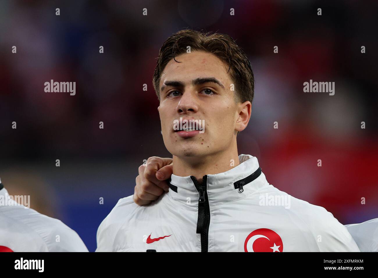 Kenan Yildiz of Turkiye seen during the UEFA EURO 2024 match between ...