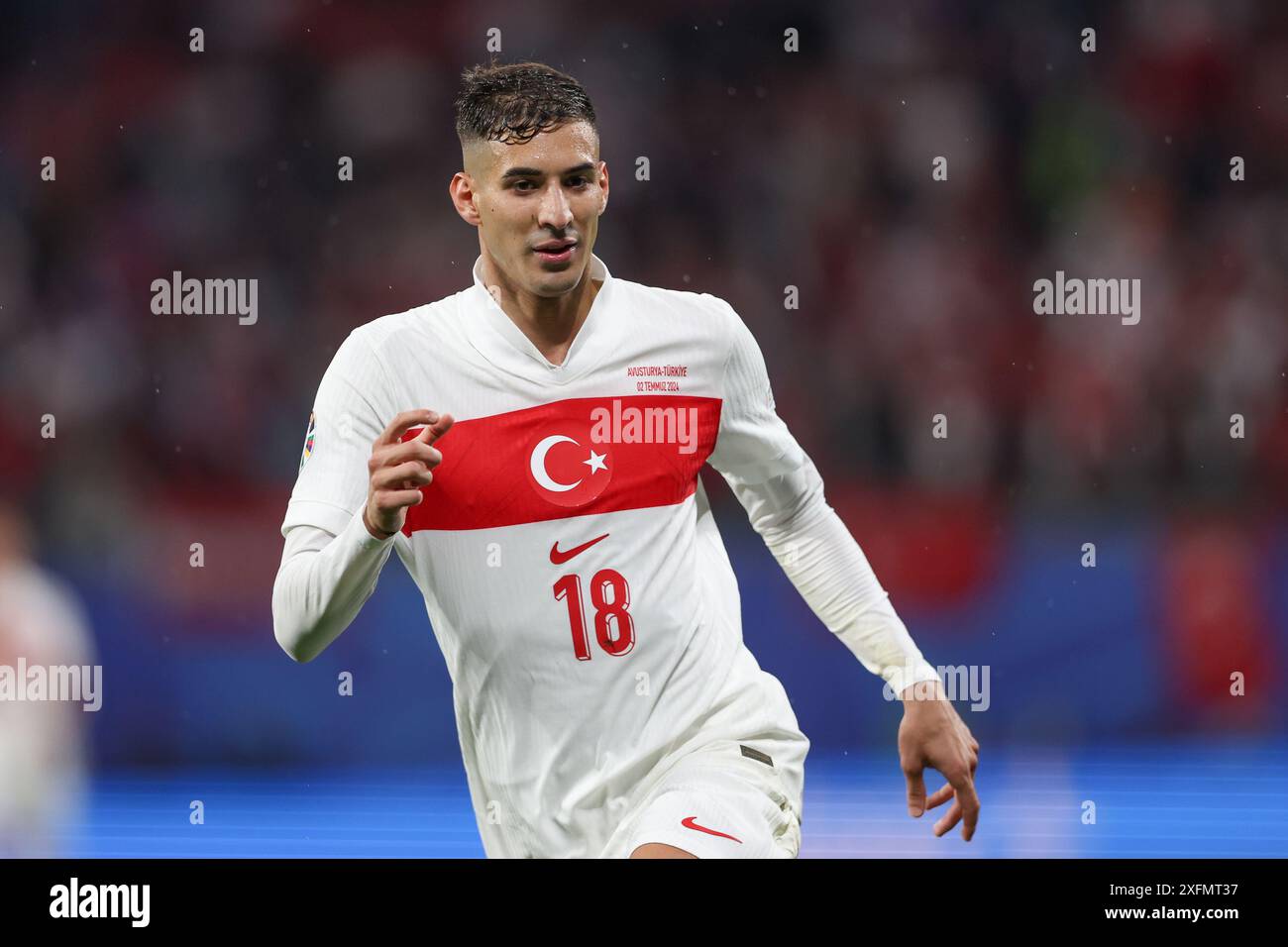 Meret Muldur of Turkiye seen in action during the UEFA EURO 2024 match ...