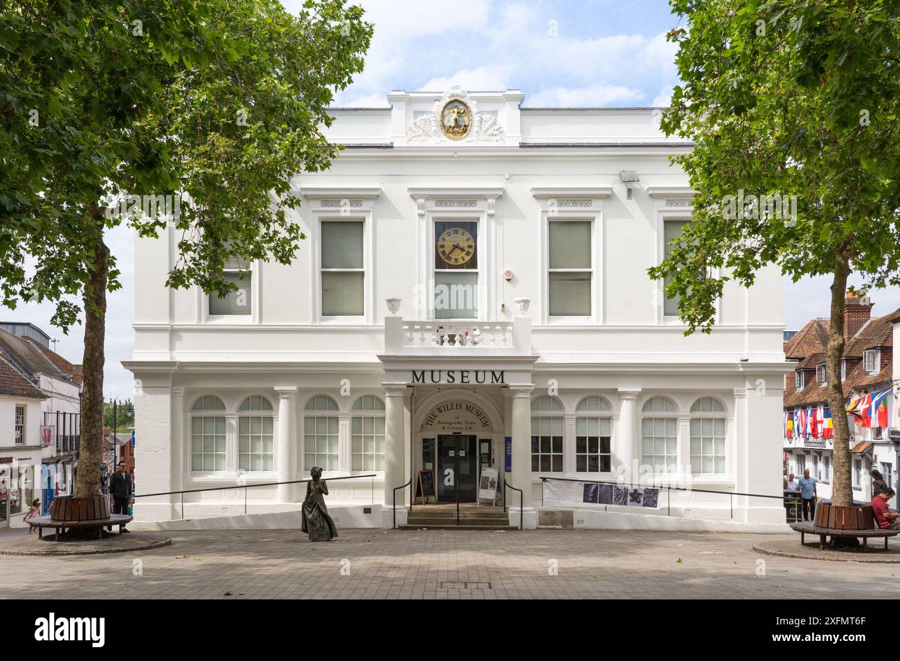 The recently repainted Willis Museum and Salisbury Gallery in ...