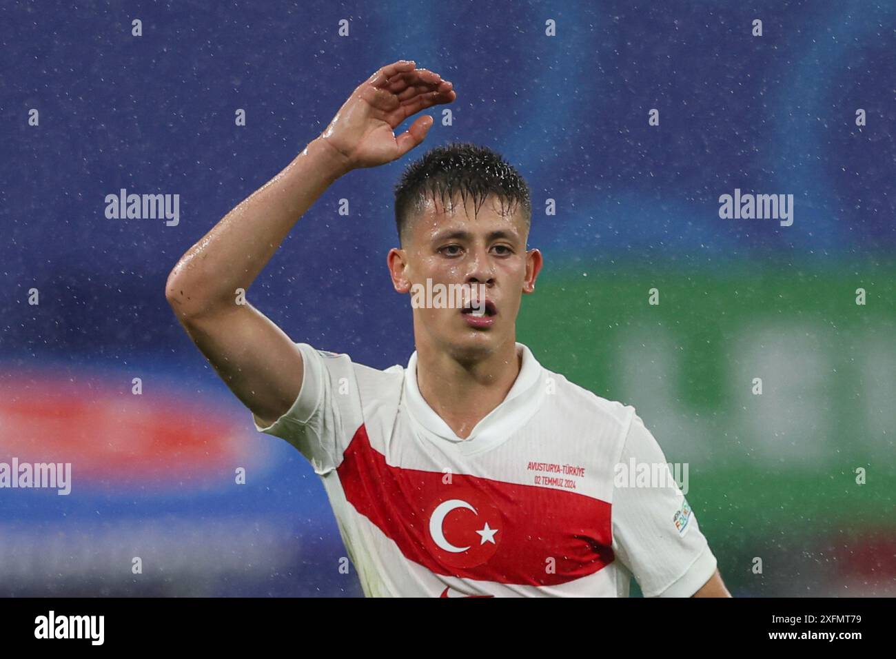 Arda Guler of Turkiye seen in action during the UEFA EURO 2024 match ...