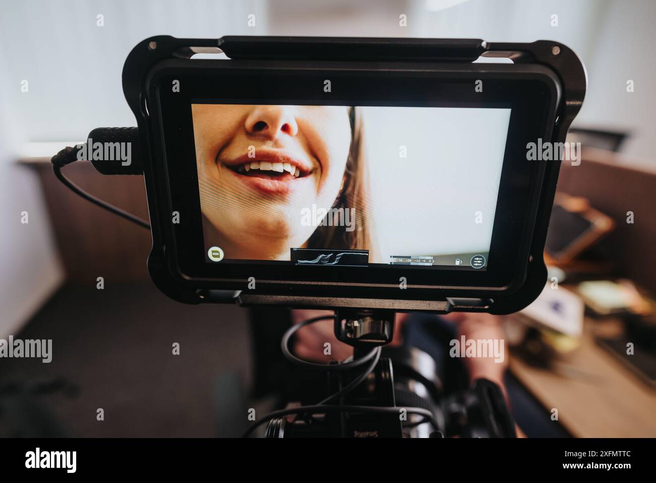 Filming studio display monitor hi-res stock photography and images - Alamy