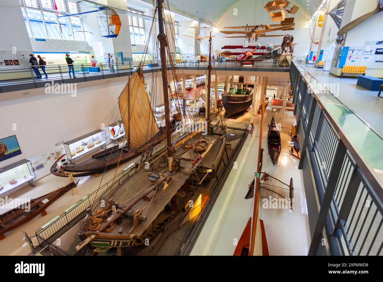 Munich, Germany - July 07, 2021: Deutsches Museum or German Museum of ...