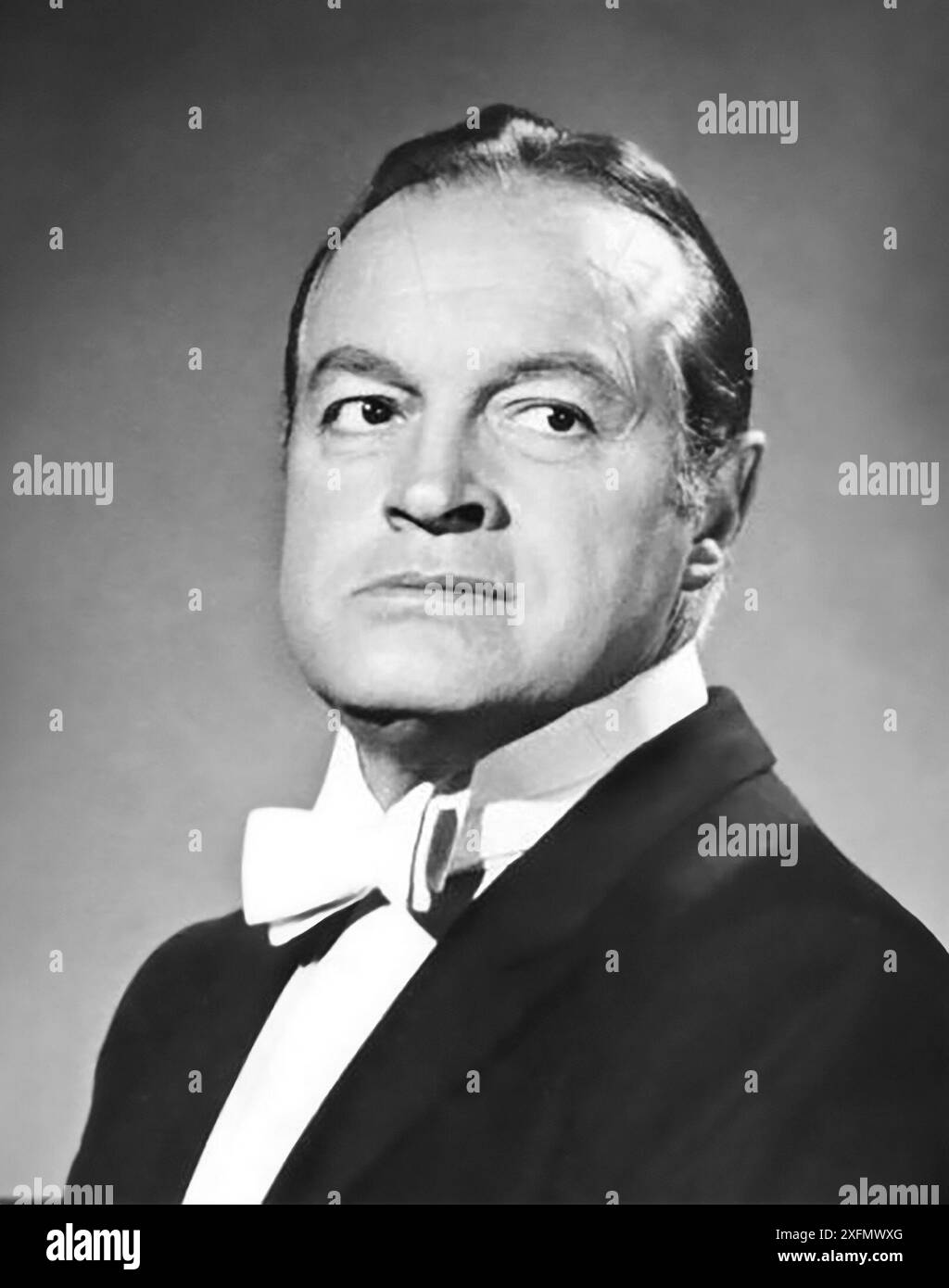 Bob Hope. Porrait of the American comedian and actor, Leslie Townes ...