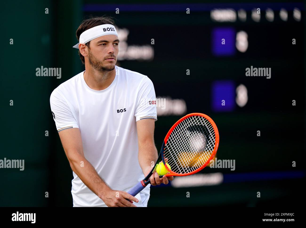 Taylor fritz wimbledon 2024 hi-res stock photography and images - Alamy