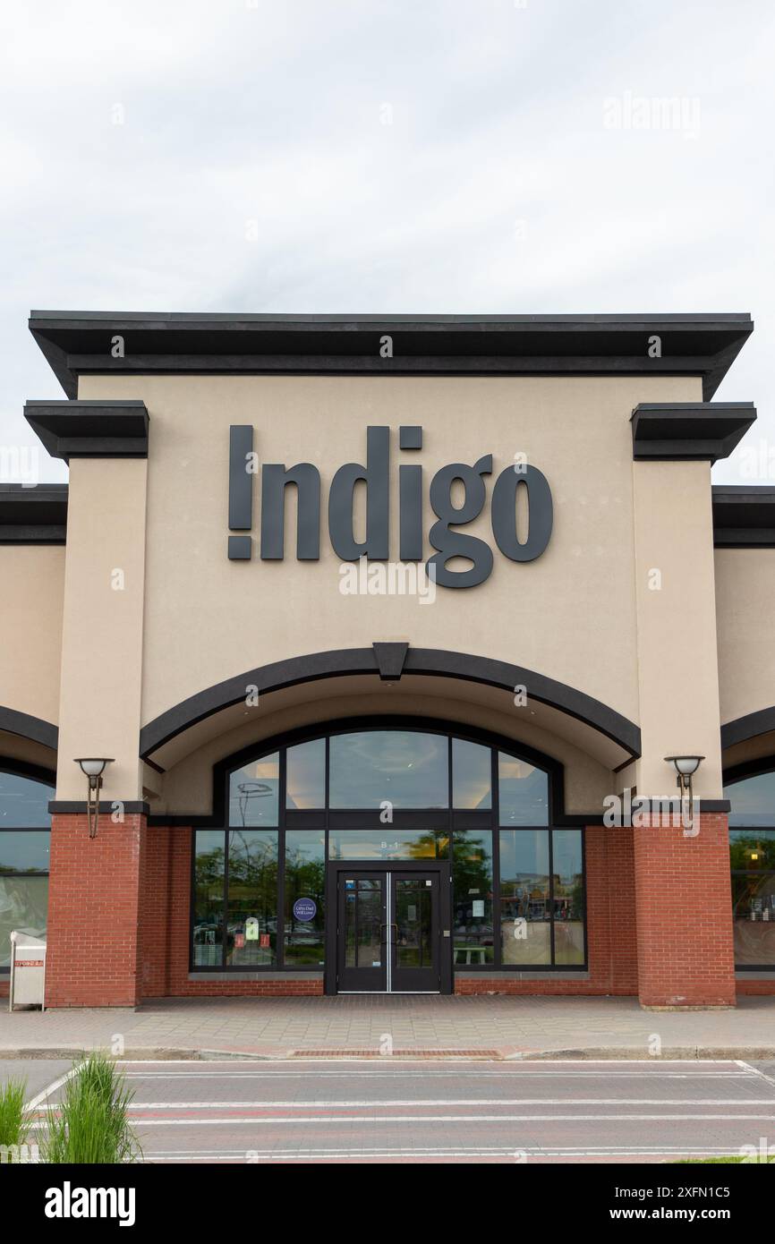 Kanata, Canada - June 2, 2024: Indigo book store building Stock Photo ...