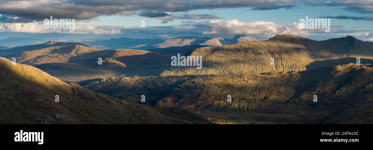 Lochaber from Sgurr Cos na Breachd-laoidh, Knoydart, Scotland, UK ...