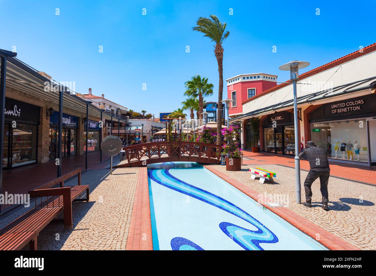 Izmir, Turkey - August 08, 2022: Forum Bornova Mall is the first open ...