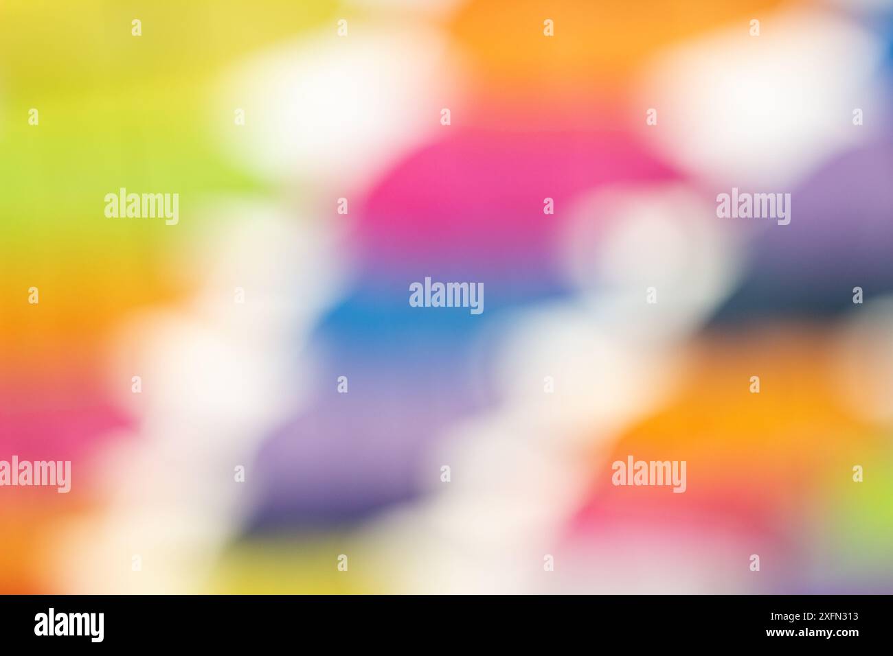 unfocused image of colorful spots, rainbow, pride, color palette,color ...