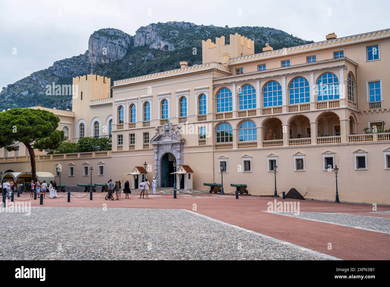 Le Palais Princier de Monaco on Place du Palais in Monaco-Ville, Le ...