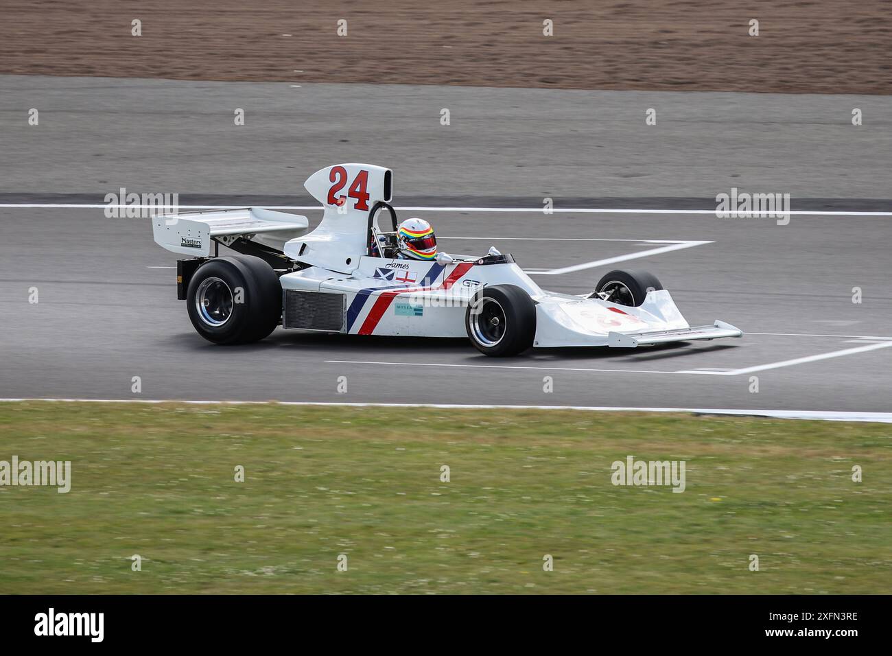 Hesketh 308 during the Formula 1 Qatar Airways British Grand Prix 2024 ...