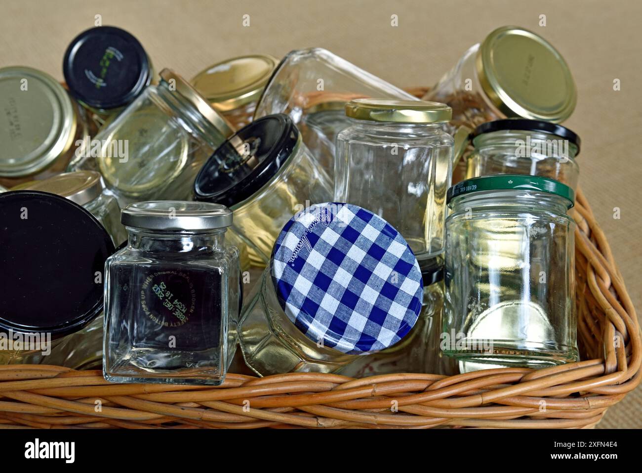 Empty glass jars in hi-res stock photography and images - Alamy