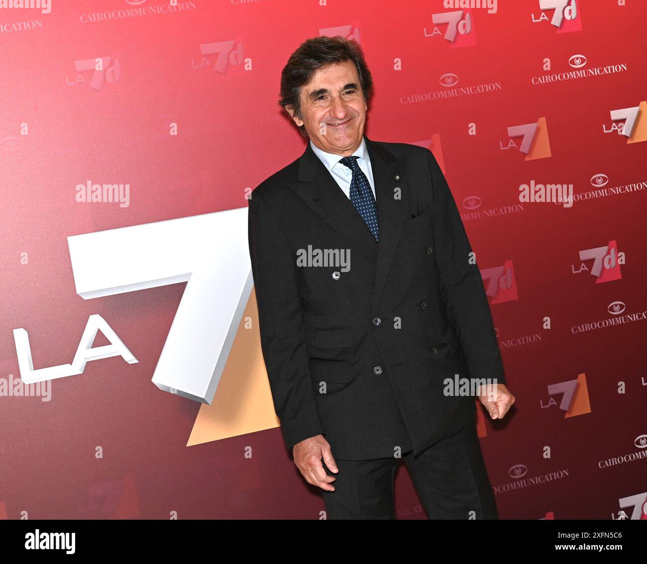 Milan, Italy La7 presentation of program schedules for the 2024/25 ...