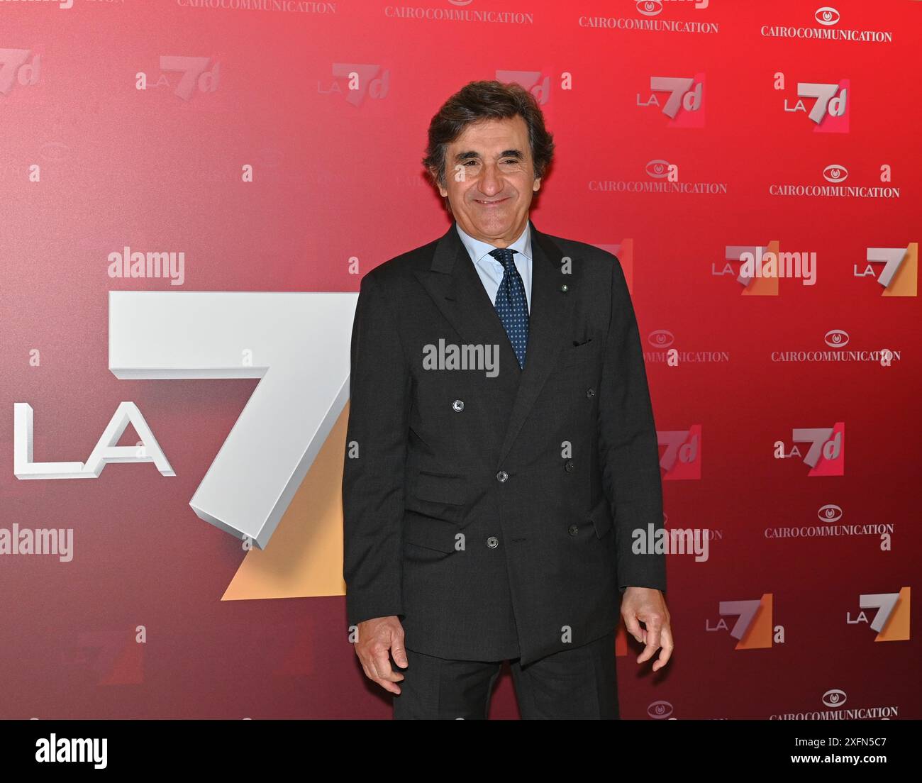 Milan, Italy La7 presentation of program schedules for the 2024/25 ...