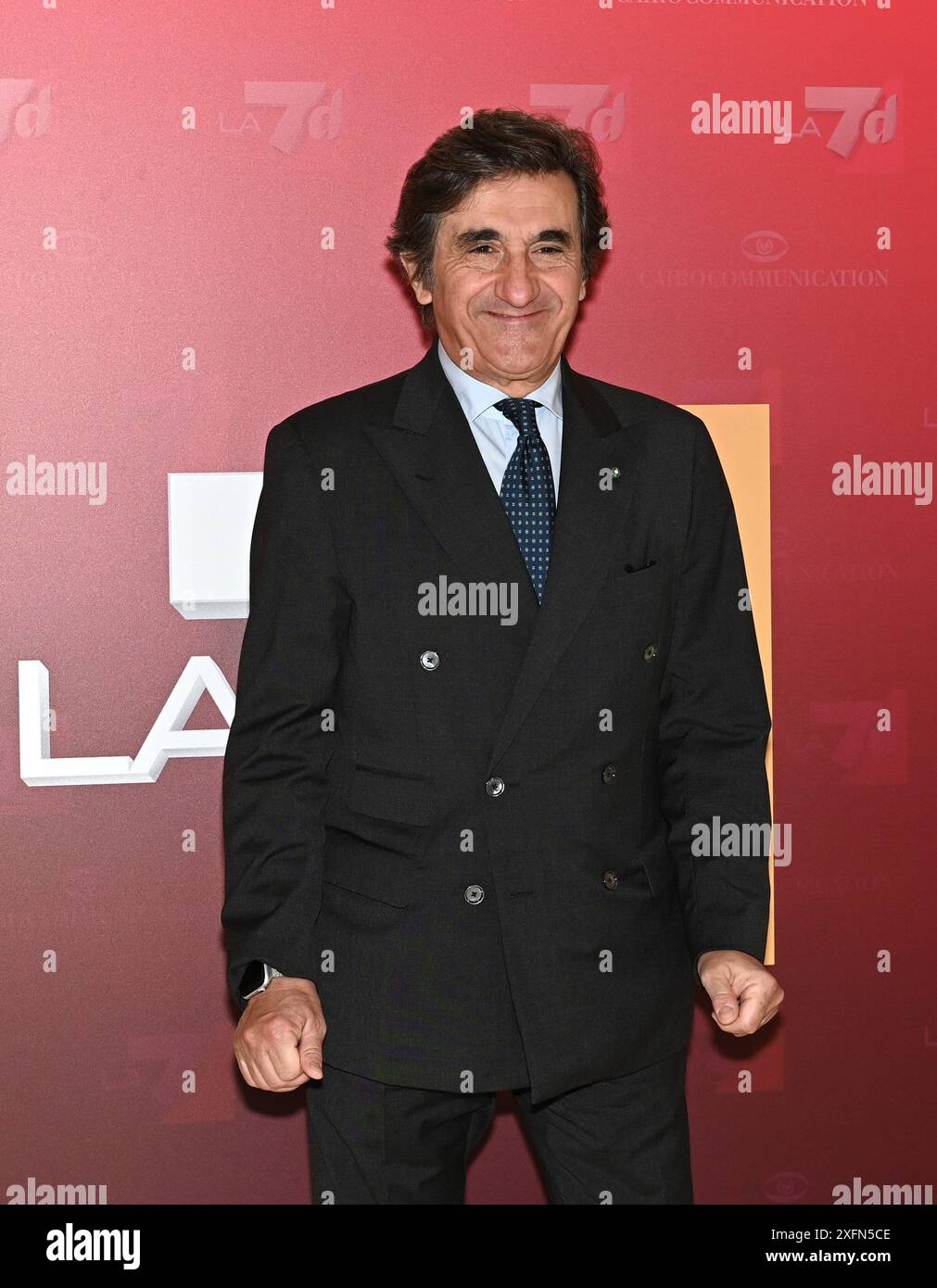 Milan, Italy La7 presentation of program schedules for the 2024/25 television season In the ...