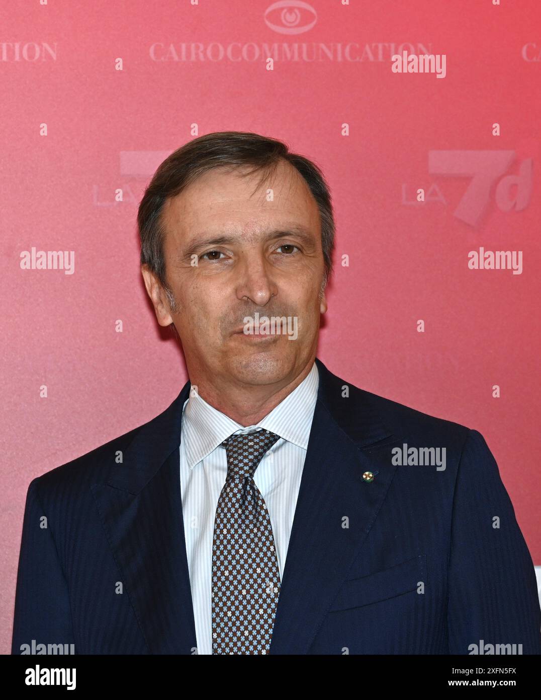 Milan, Italy La7 presentation of program schedules for the 2024/25 ...