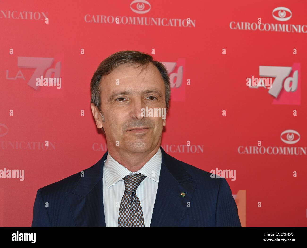 Milan, Italy La7 presentation of program schedules for the 2024/25 ...