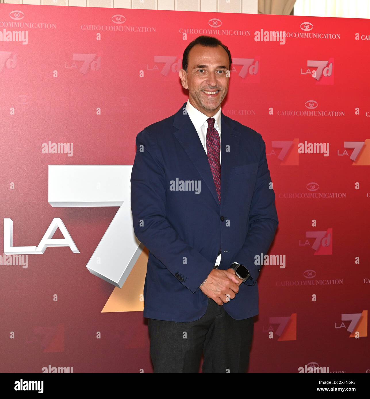 Milan, Italy La7 presentation of program schedules for the 2024/25 ...