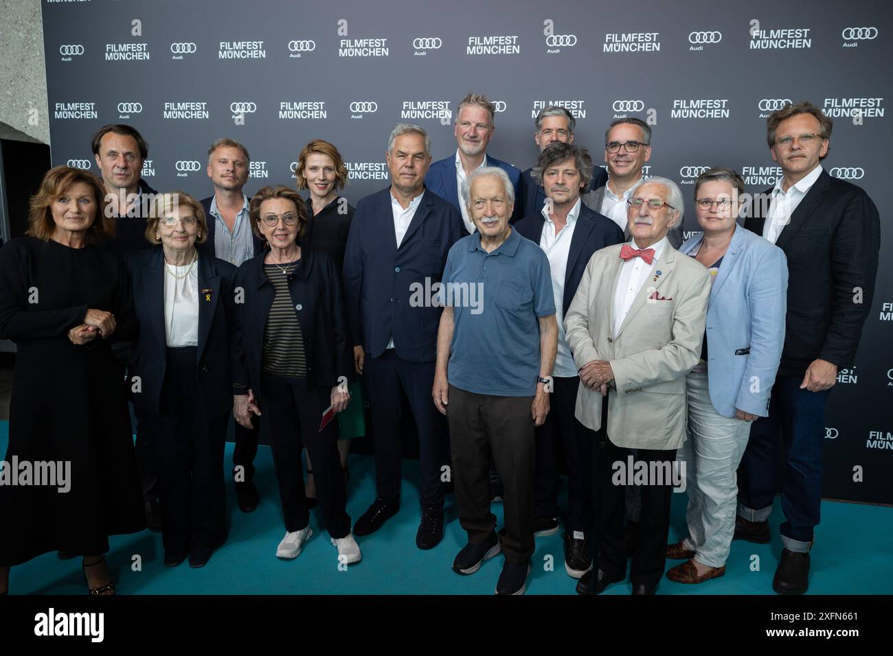 July 4, 2024, Munich, Bavaria, Germany: Team & Cast: Till Dierenbach ...
