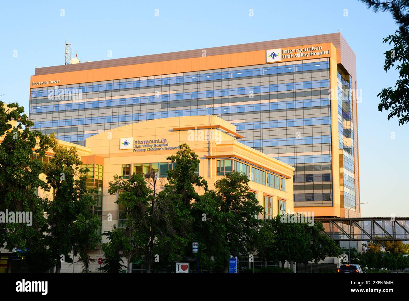 Provo, UT, USA - June 10, 2024; Utah Valley Hospital Intermountain ...