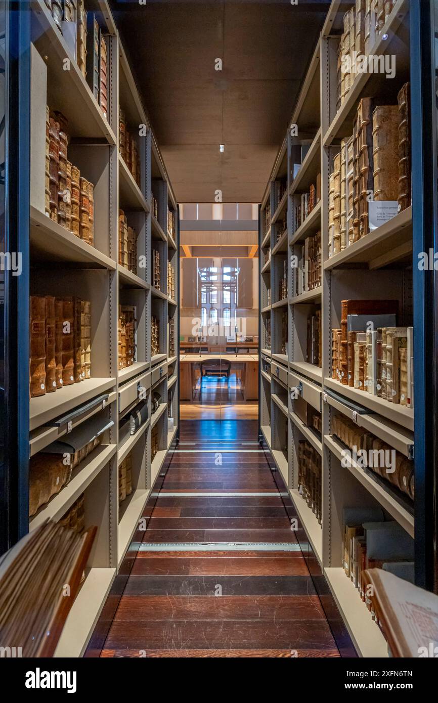 Selestat, France - 06 25 2024: Humanist Library. The Treasure of the ...