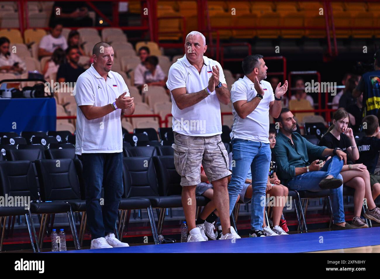 Sasa Doncic, father of Luka Doncic during the FIBA Olympic Qualifying ...
