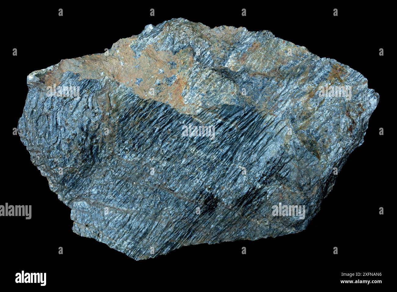 Schist, metamorphic rock, Virginia Stock Photo - Alamy