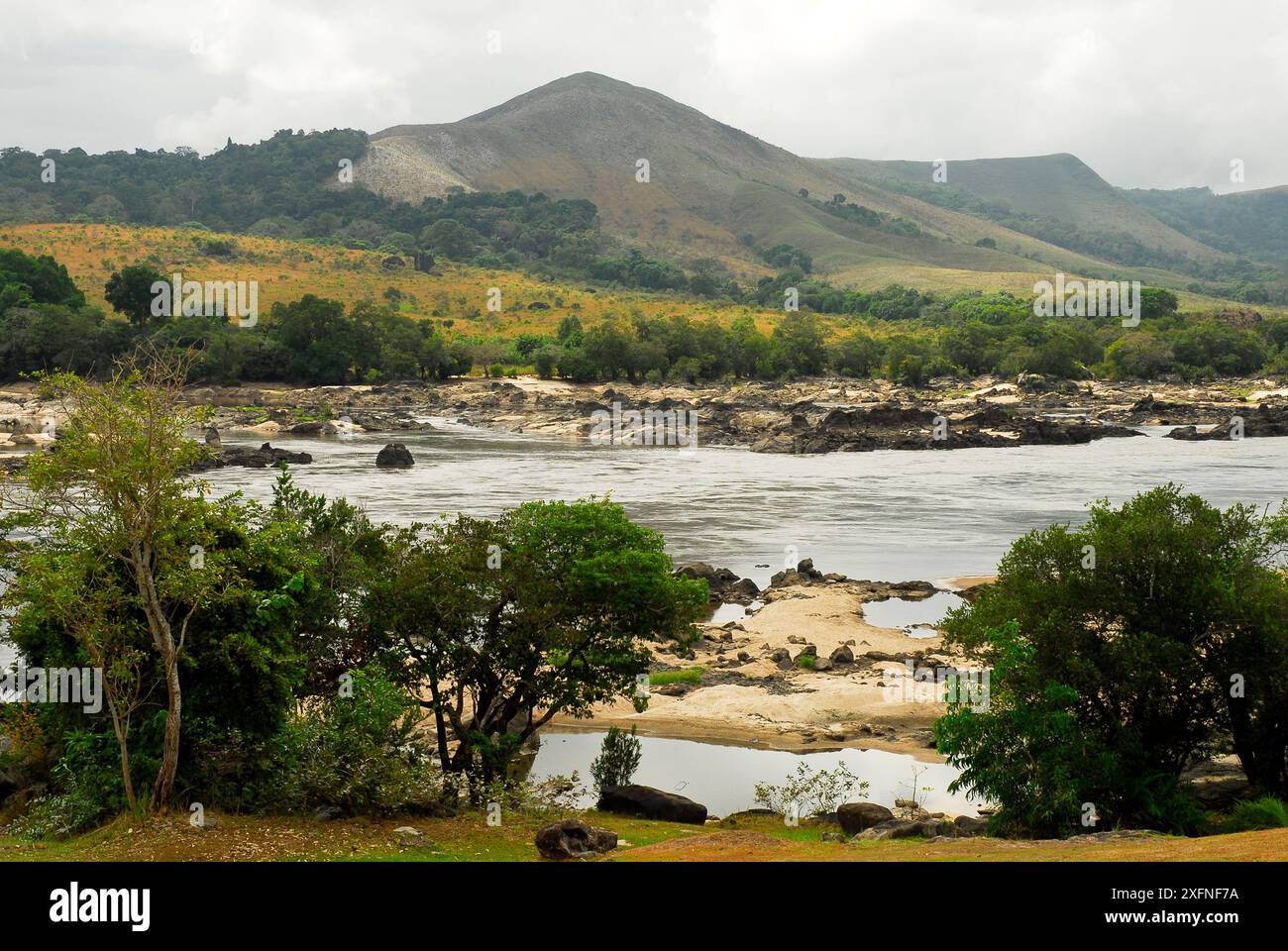 Landscape in LopÃ© National Park, Ecosystem and Relict Cultural ...