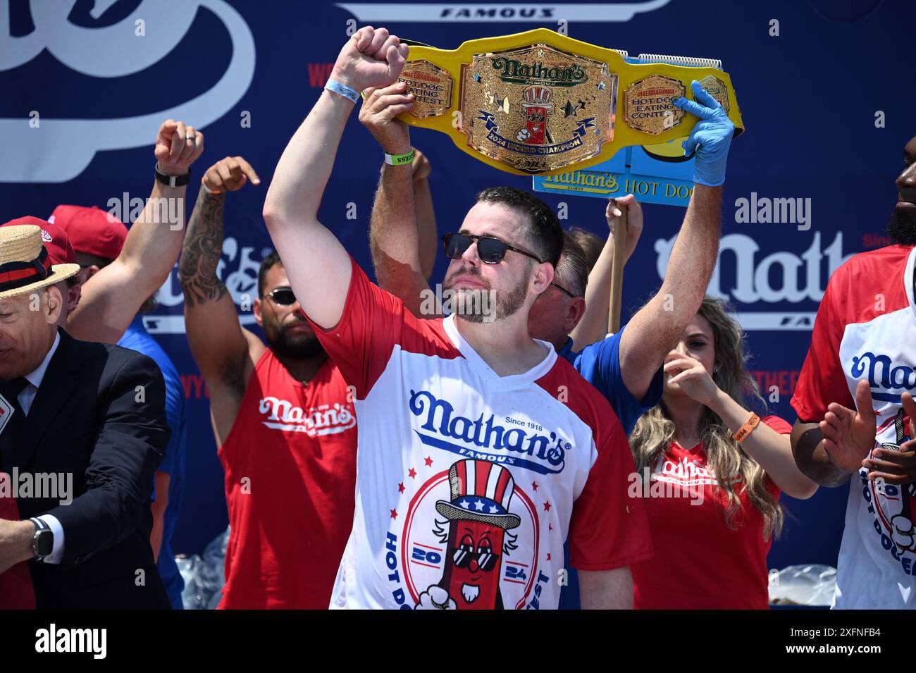 New York, USA. 04th July, 2024. Patrick Bertoletti from Chicago ...