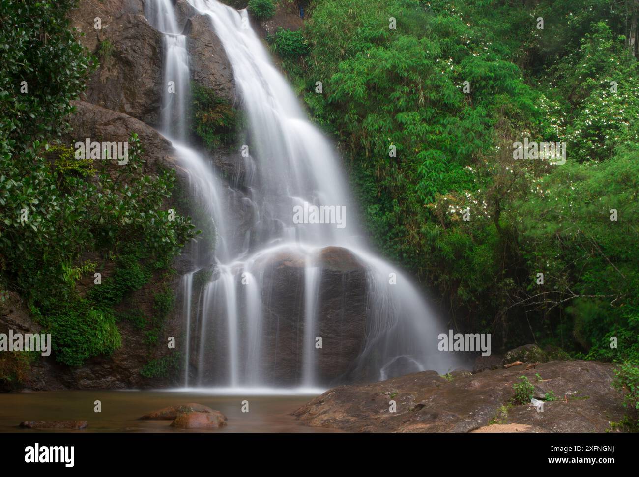 Eravikulam national park waterfalls hi-res stock photography and images ...
